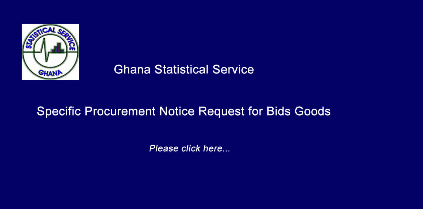 Ghana Statistical Services.